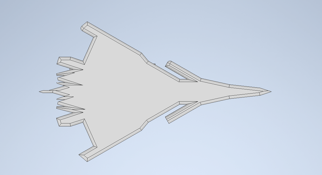 Project 1 CAD: Fighter Jet Model – Joe Zhang